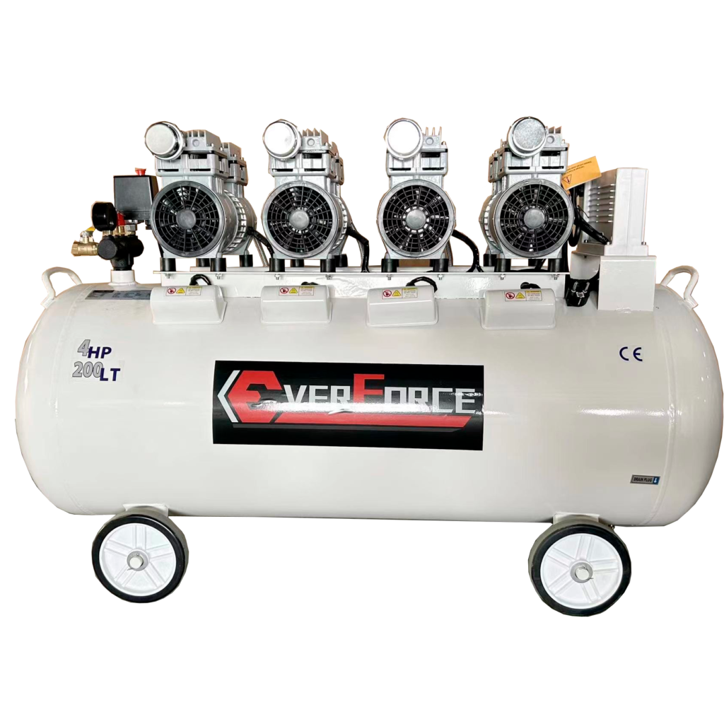Compresor silencioso 200 litros EVERFORCE - Everforce