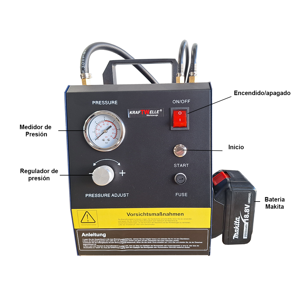 Sangrador de frenos a batería: Guía completa para un mantenimiento ...